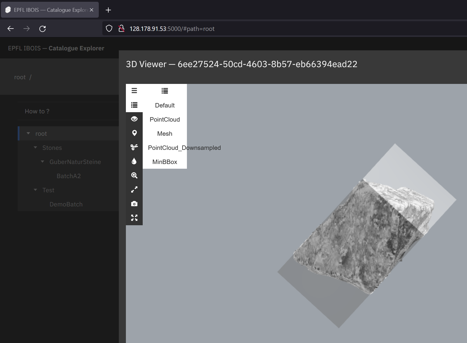 EPFL IBOIS — Catalogue Explorer